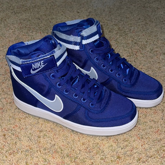 Nike | Shoes | Nike Vandals High Supreme Deep Royal Blue | Poshmark